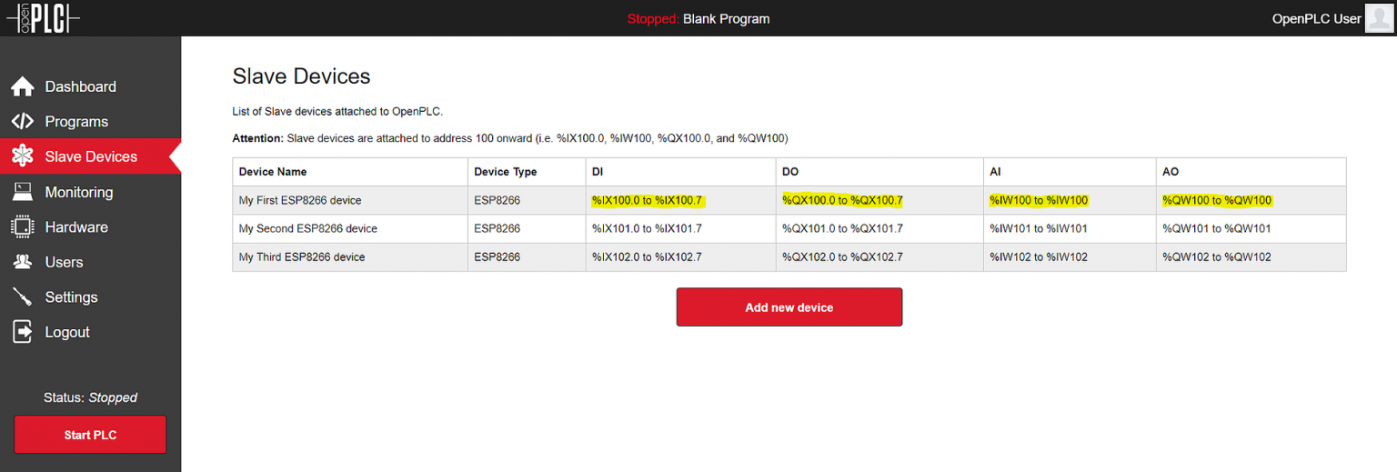 2.6 Slave Devices – Autonomy